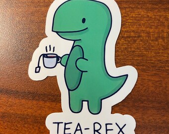 Tea Rex - Etsy
