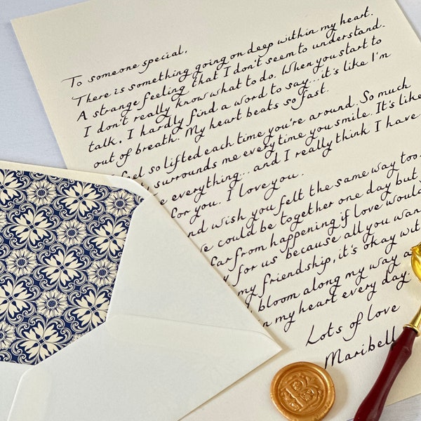 Handwritten Envelope - Etsy