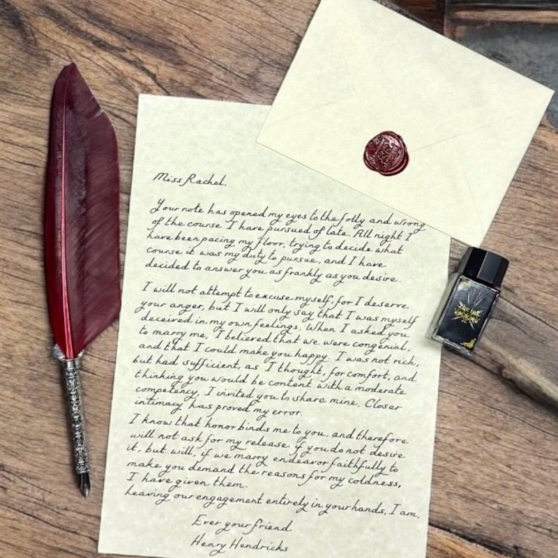 Medieval Letter - Etsy