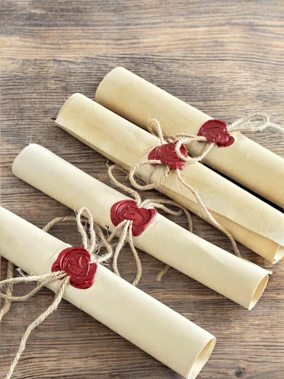 Handwritten Vintage Scroll, Wedding Idea, Wedding Letter, Anniversary ...