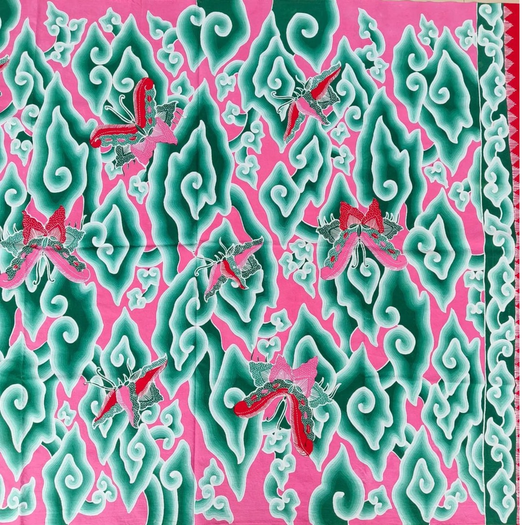 Rare Motifs Indonesian Batik Fabric Mega Mendung Nine - Etsy