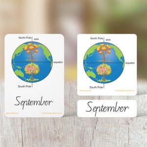 Four Seasons COMPLETE Printable Resources Pack, Montessori, Spring ...