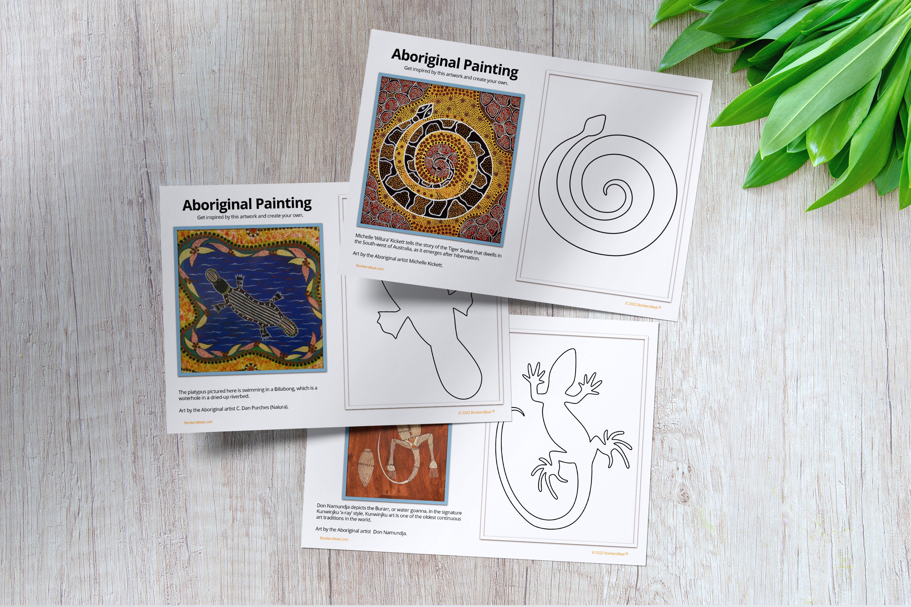 Australian Indigenous Aboriginal COMPLETE Printable Pack - Etsy