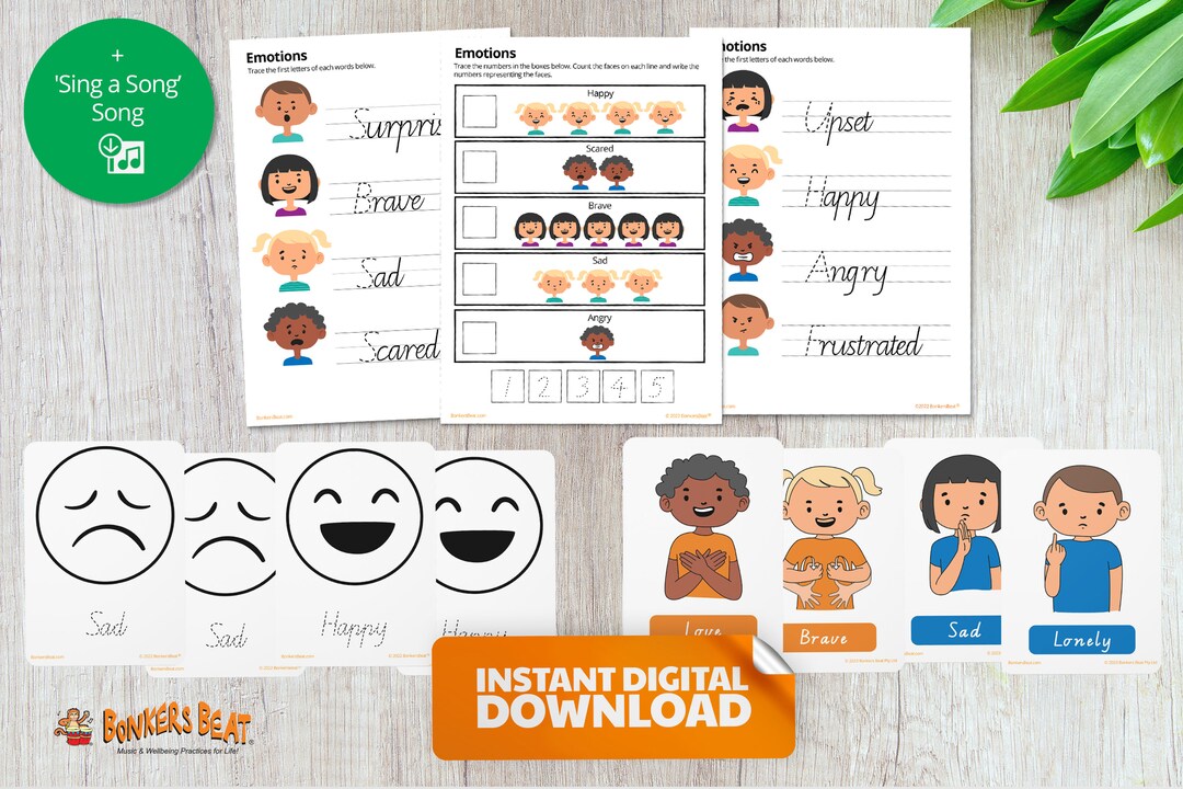 Auslan Sign Language COMPLETE Printable Resources, Sing a Song ...
