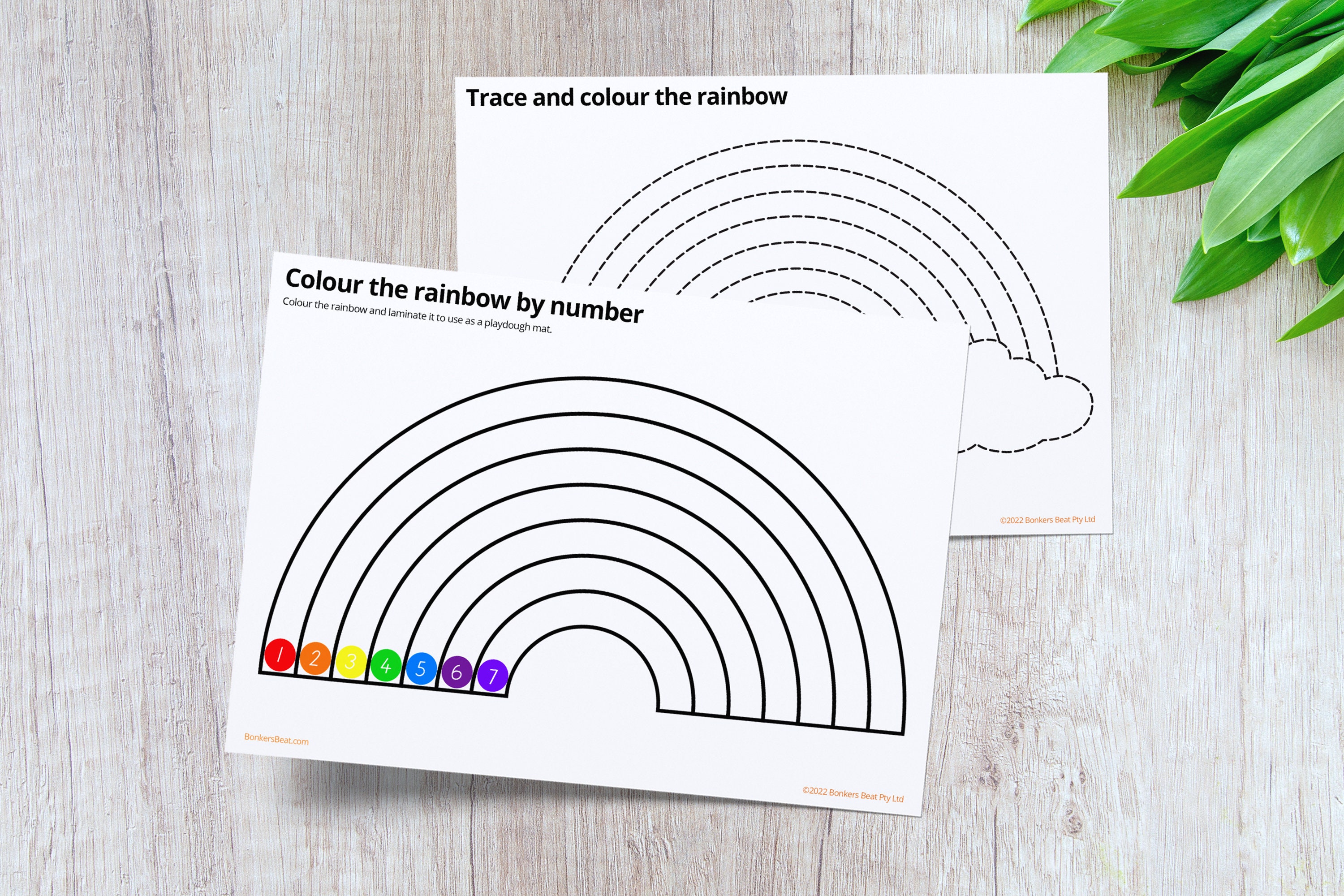 Musical Notes, Rainbow and Colour Activities COMPLETE Printable ...