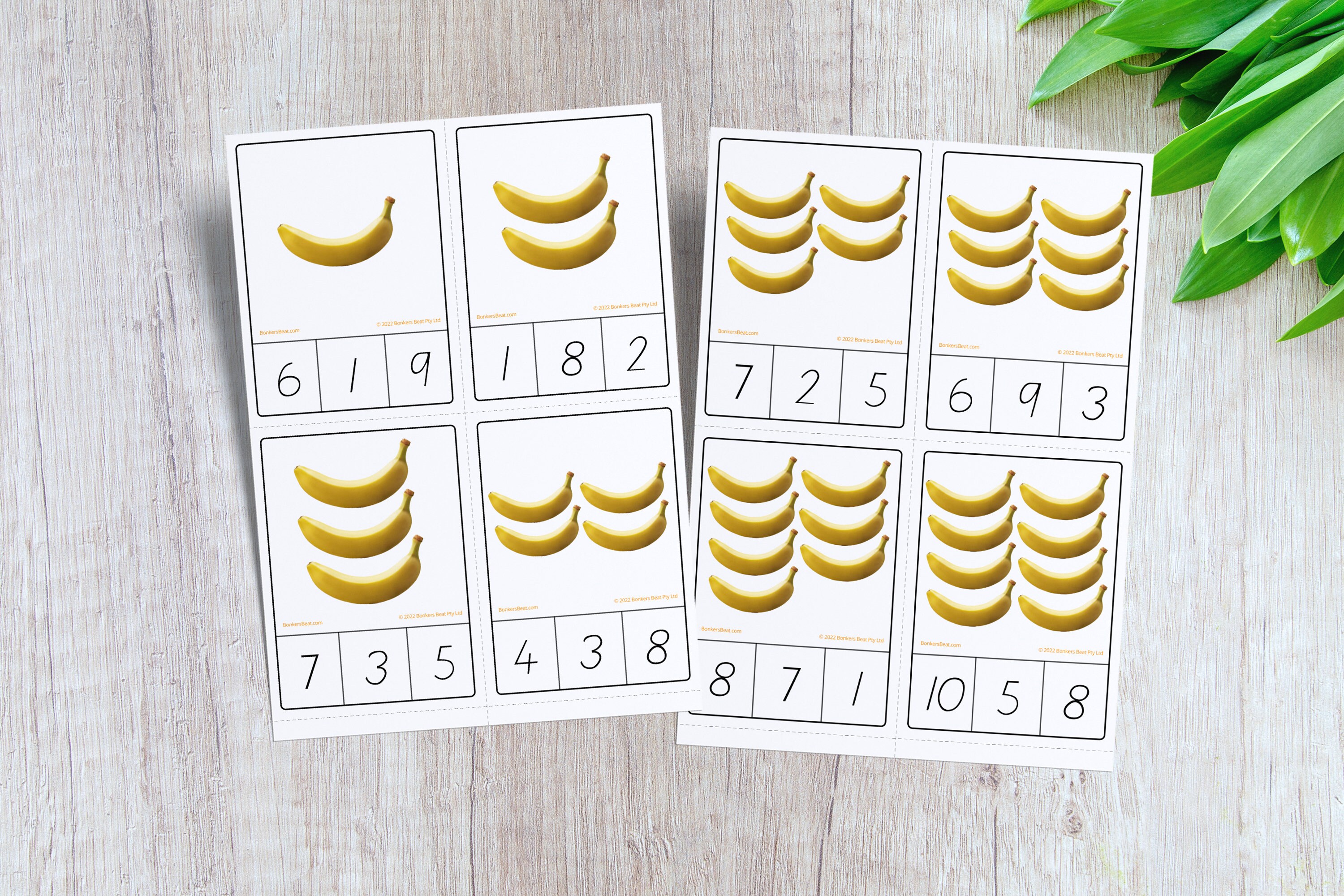 Healthy Eating COMPLETE Printable Resources Pack/bananas Blues/music ...