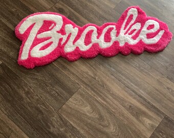 Large Name Rug - Etsy