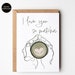 I Love You so Matcha Printable Card, Matcha Latte Greeting Card, Just ...