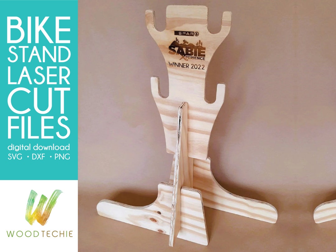 Bike Stand Laser-cut or CNC Router Design File - Etsy