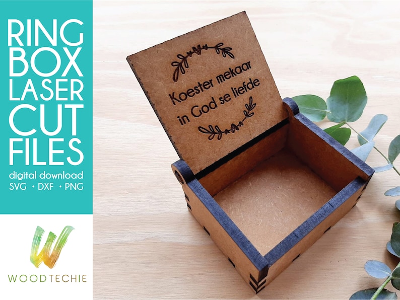Ring Box Design File 6cm X 8cm X 3cm - Etsy