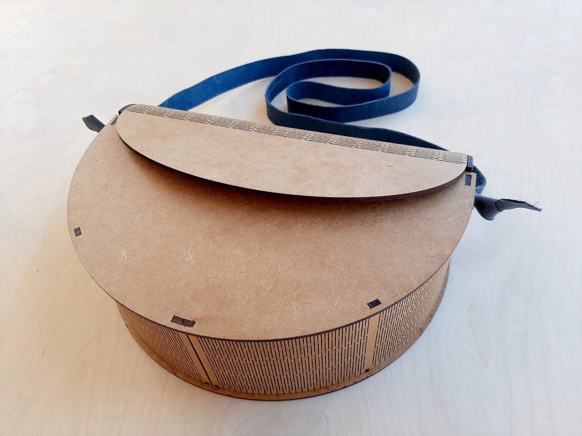 Wooden Satchel Handbag Laser Cut File Instant Download 8cm X 18cm X ...