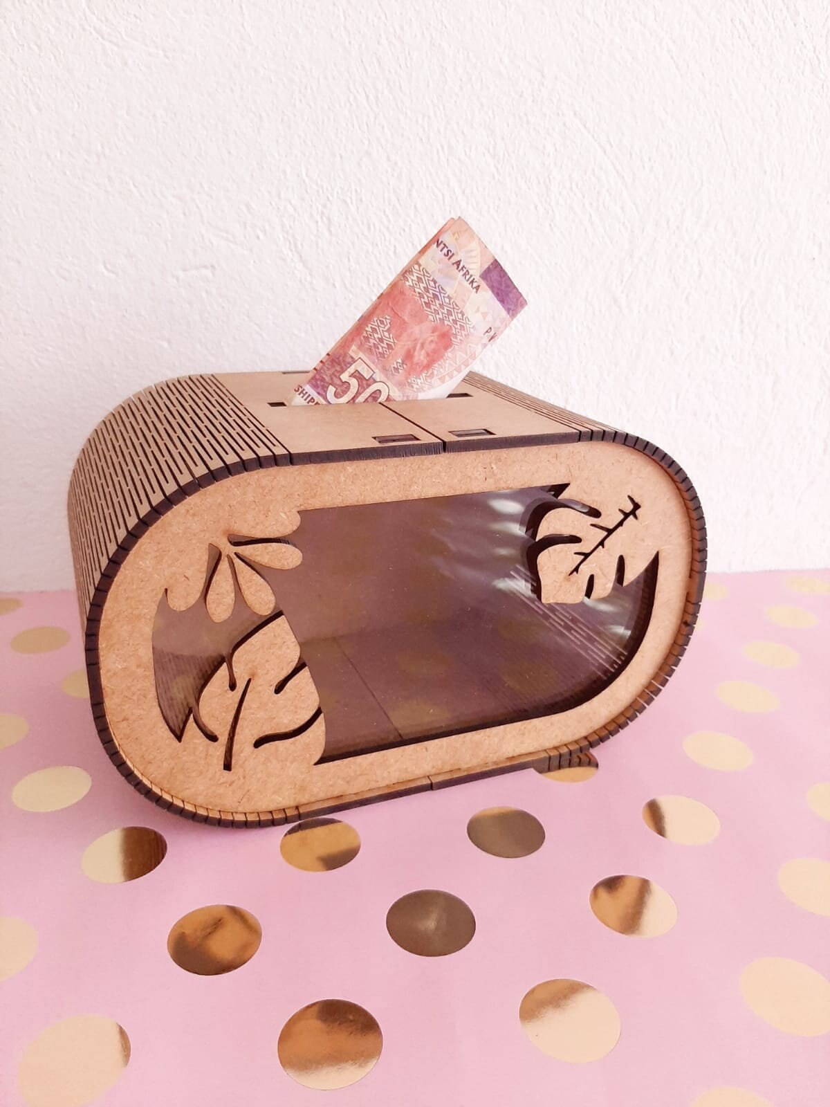 Interchangeable Face, Money Box Design File Laser Cut Files 10cm X 10cm ...