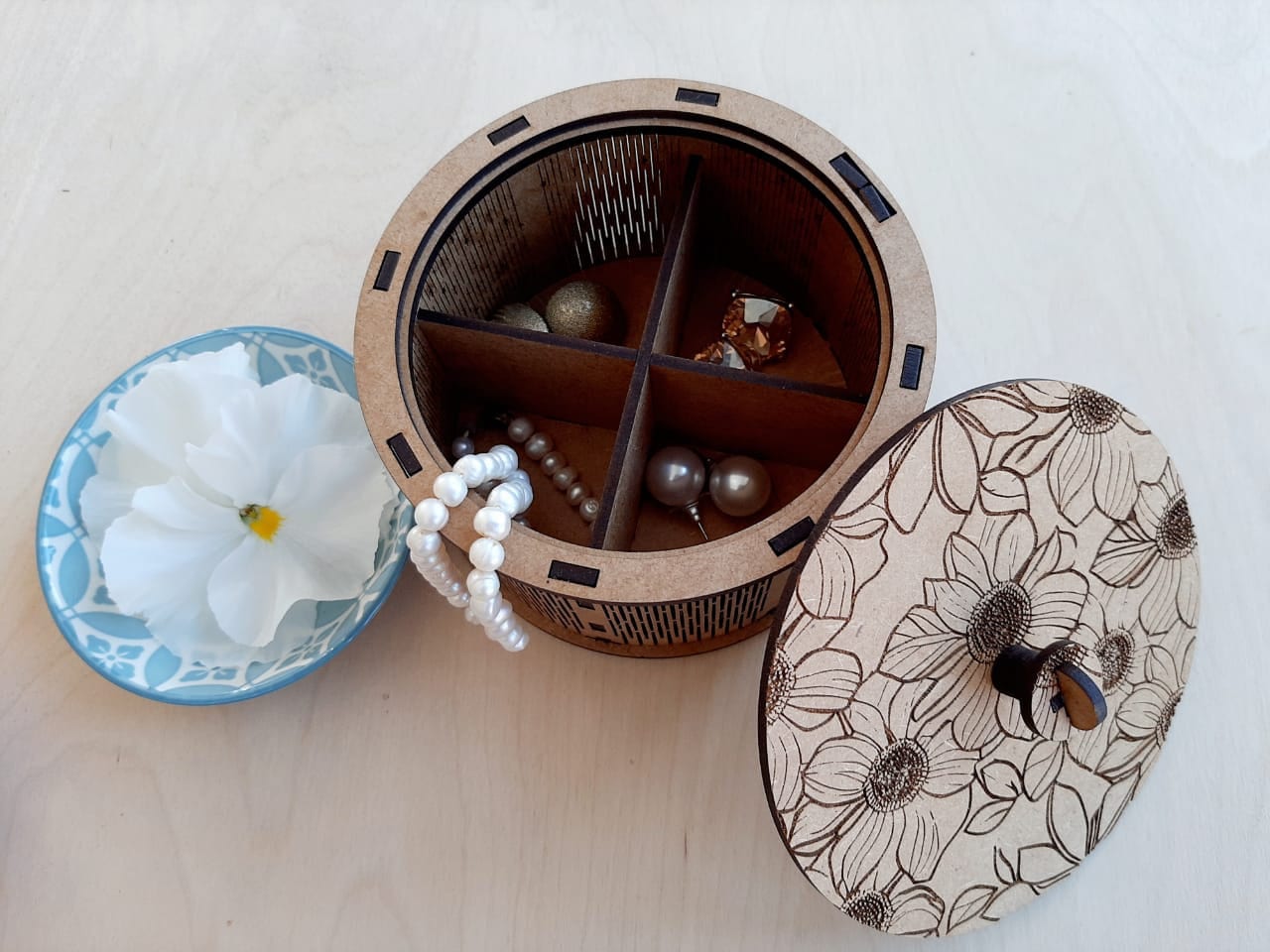 Mini Jewellery Box Design File | Laser Cut Files | Kids Hair Accessory ...