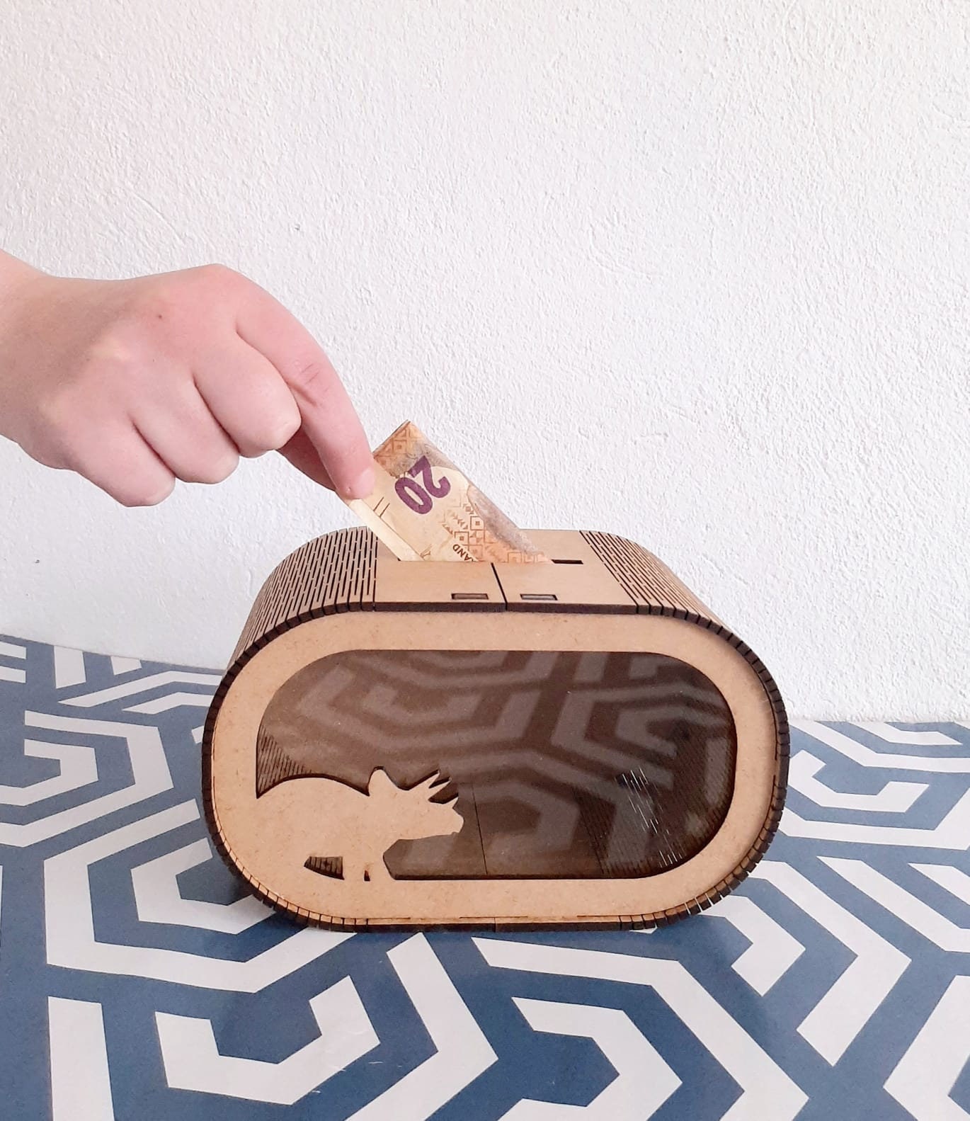 Interchangeable Face, Money Box Design File Laser Cut Files 10cm X 10cm ...