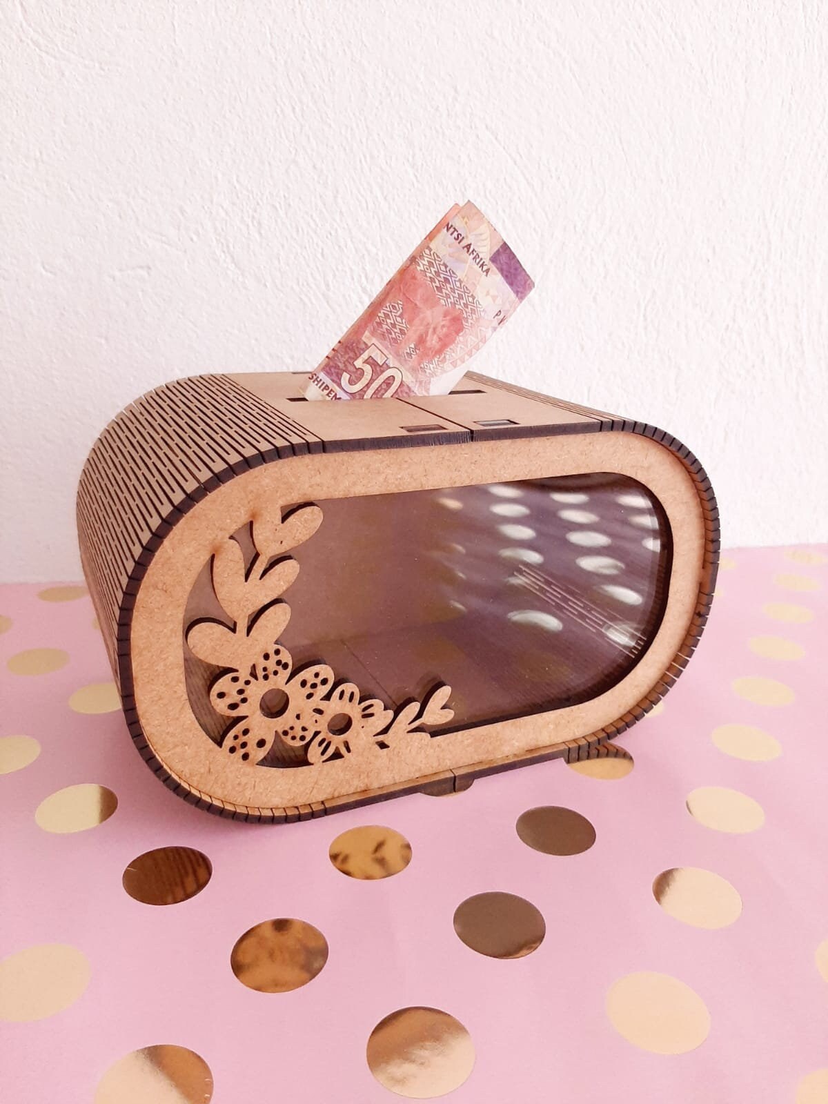 Interchangeable Face, Money Box Design File Laser Cut Files 10cm X 10cm ...