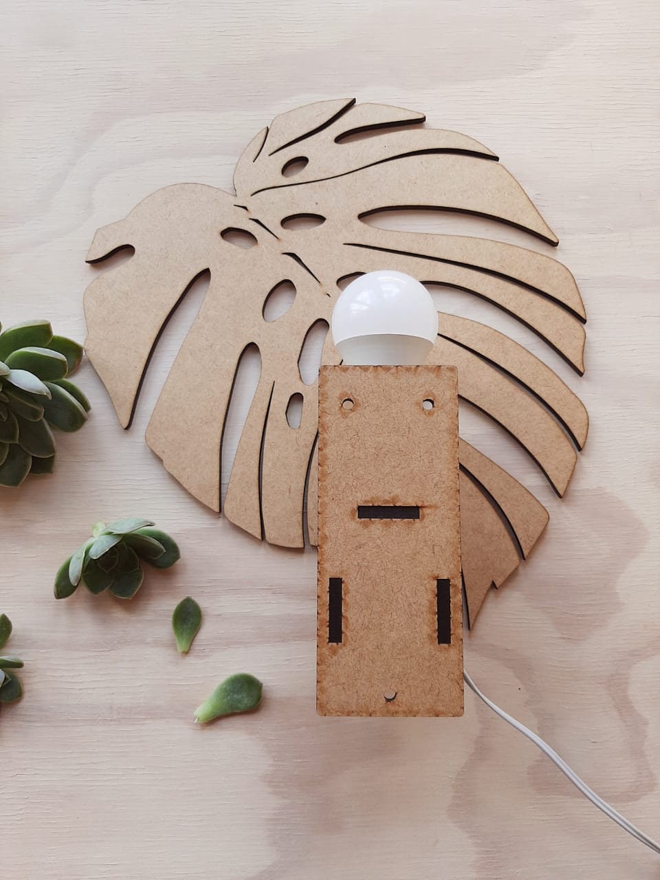 Leaf Wall Light Laser Cut File Wall Light Bracket Laser Cut File Light ...