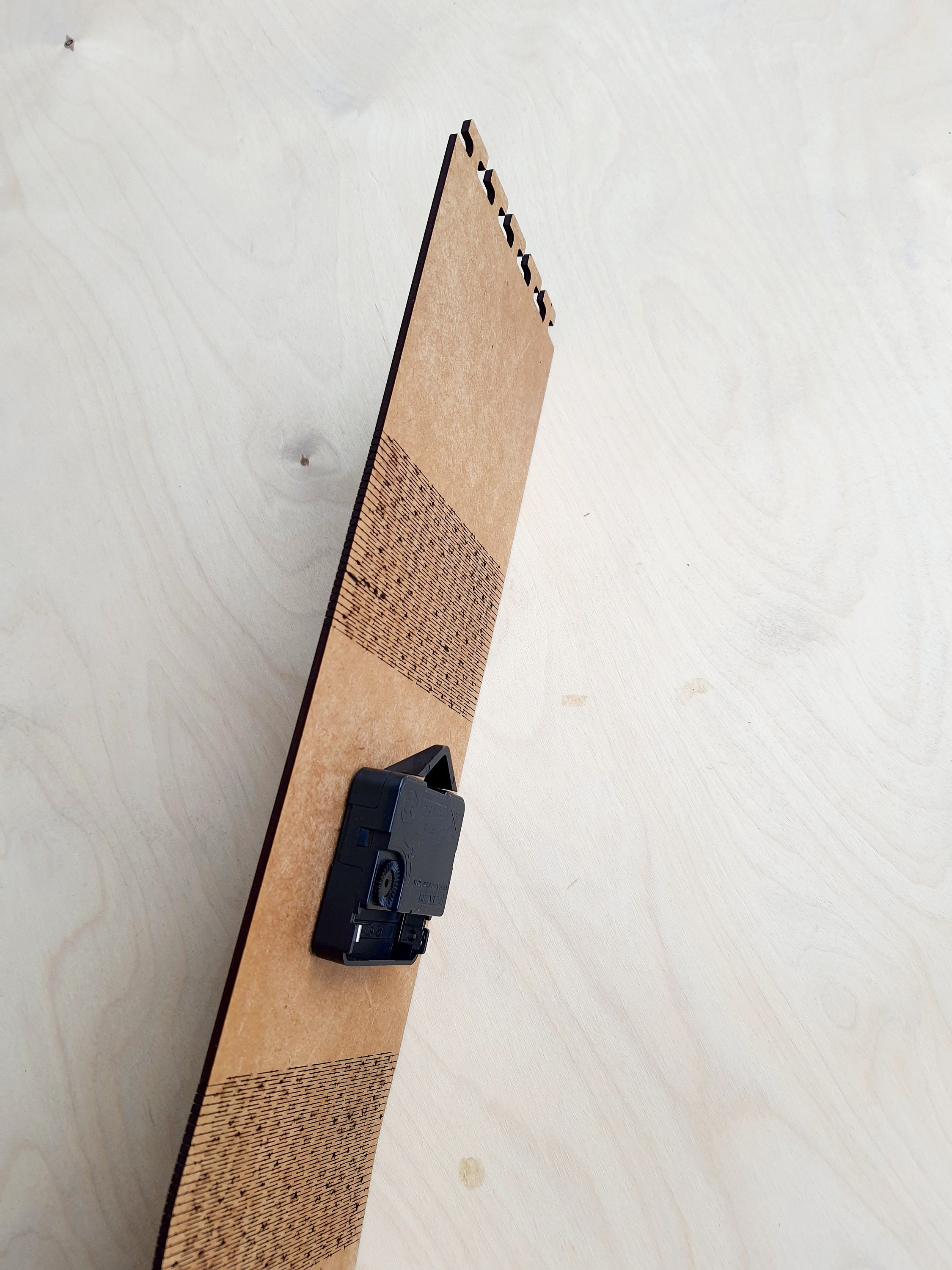 Wooden Desk Clock Design File Laser Cut Files - Etsy