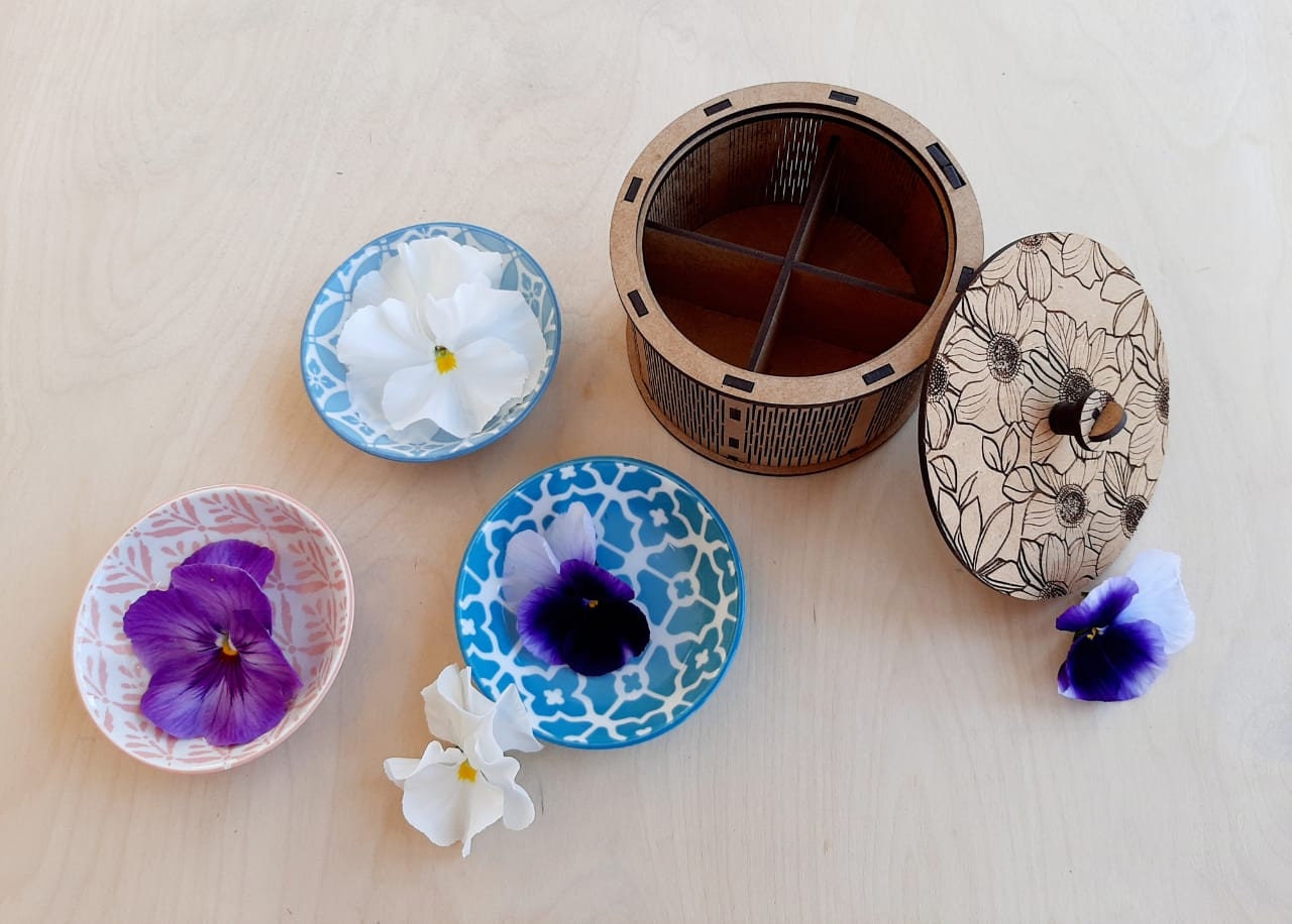 Mini Jewellery Box Design File Laser Cut Files Kids Hair - Etsy