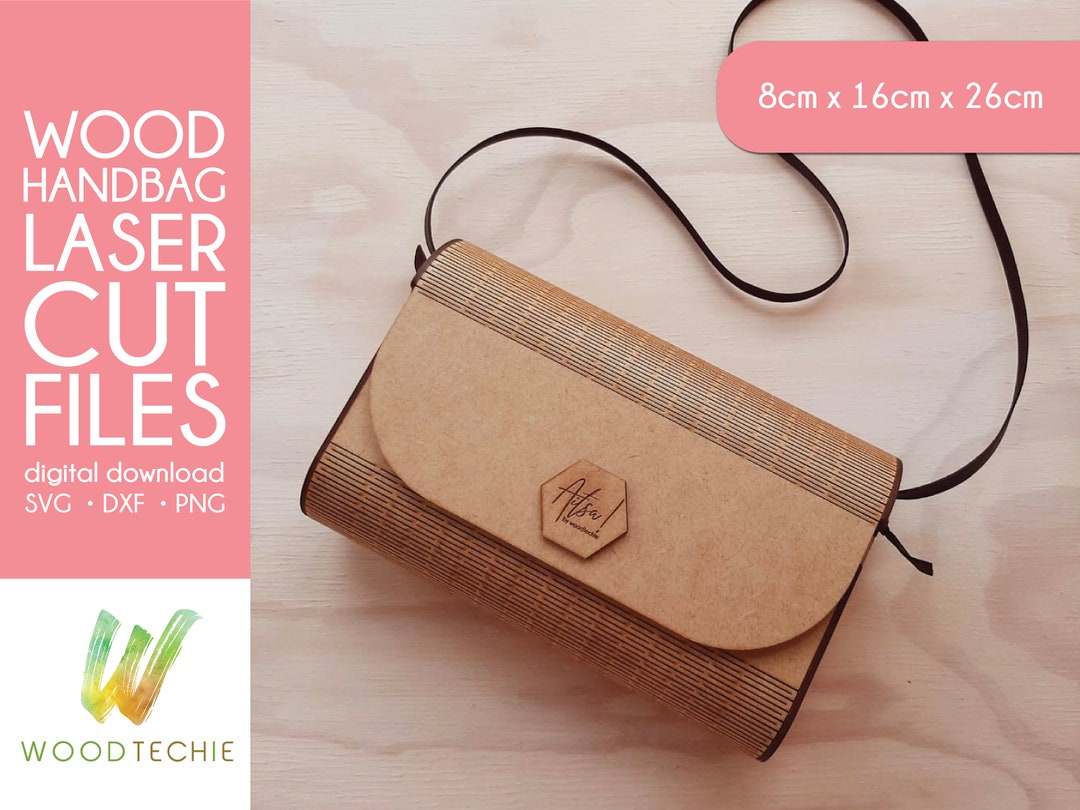 Wooden Handbag Design File | Instant Download (8cm X 16cm X 26cm) - Etsy