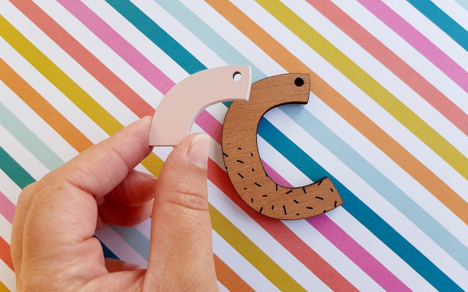 A- Z Initial Geometric Keyring Digital Laser Cut Files - Etsy