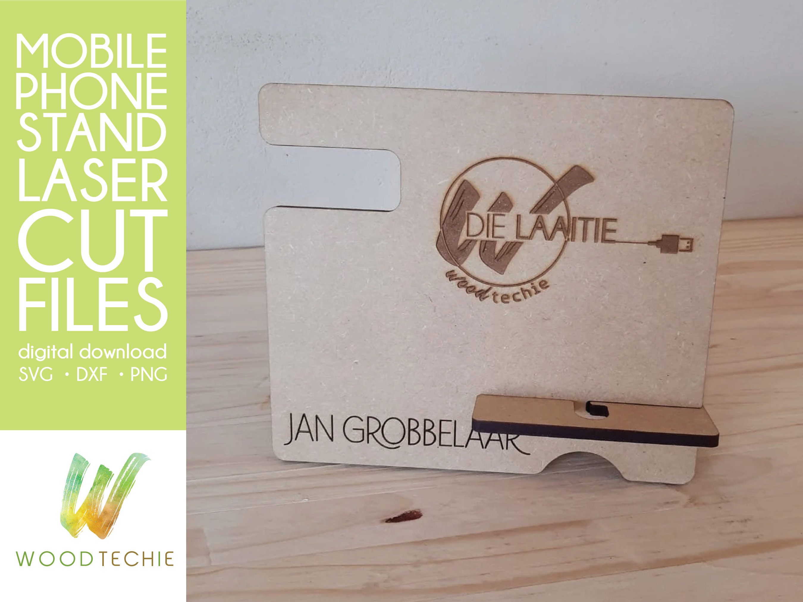 Cellphone or Mobile Phone Stand Design File for 6mm Material - Etsy