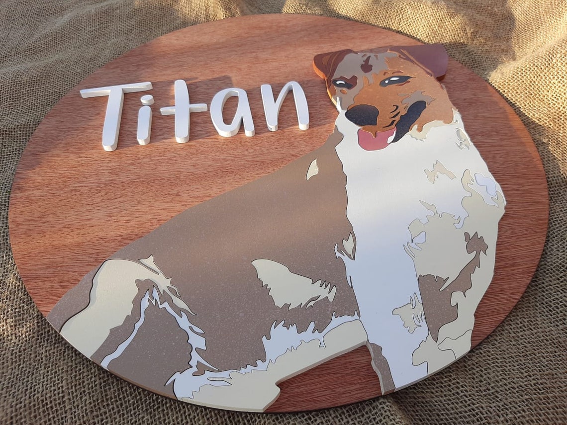 Dog Name Sign - Laser Cut File - Digital Download - Laser Cutting ...