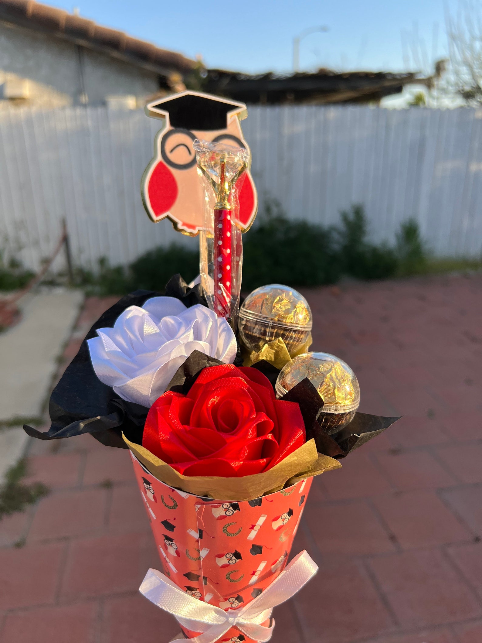 Graduation Forever Roses Gift - Etsy