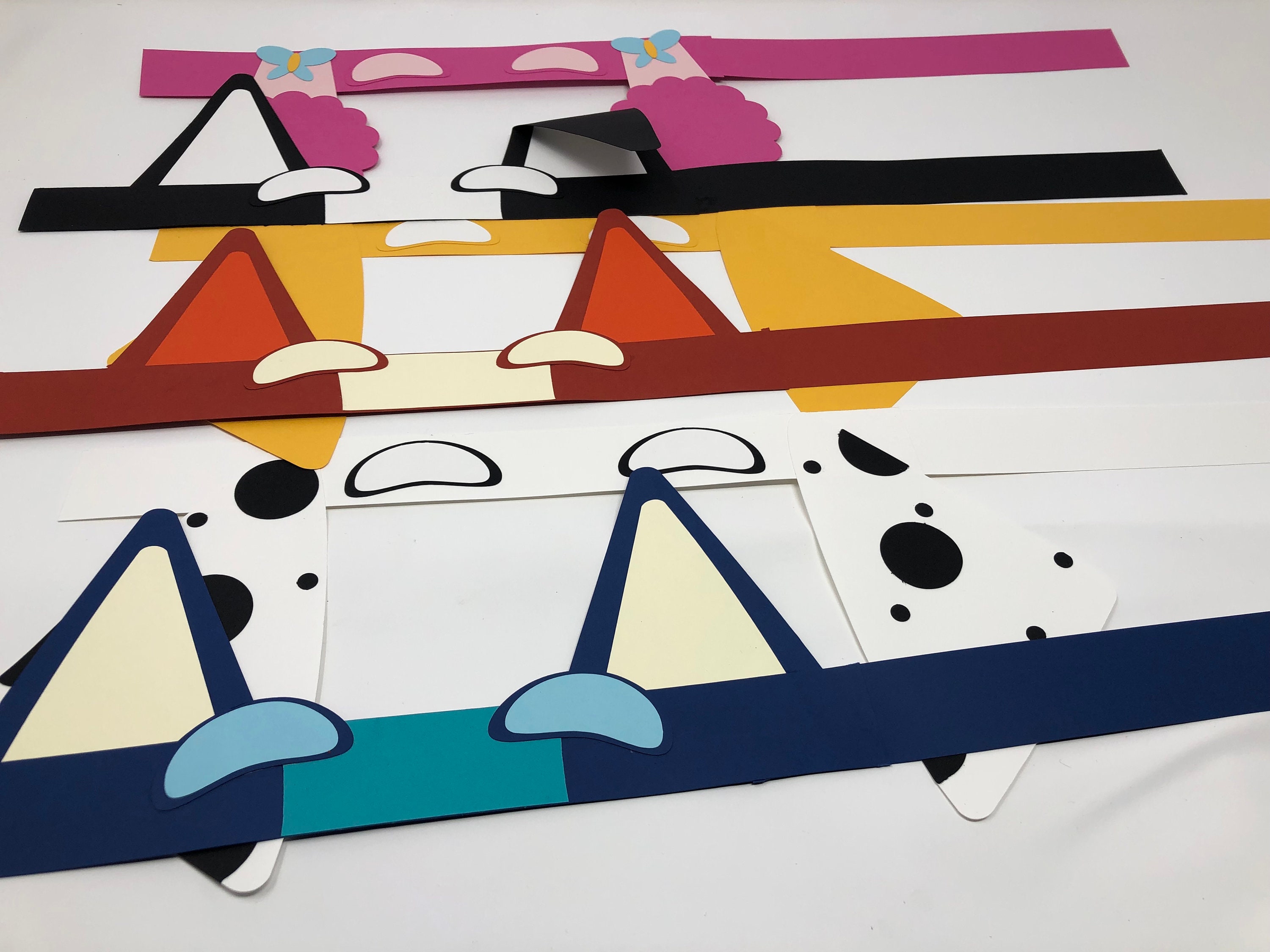 Bluey Party Ear Hats - Etsy