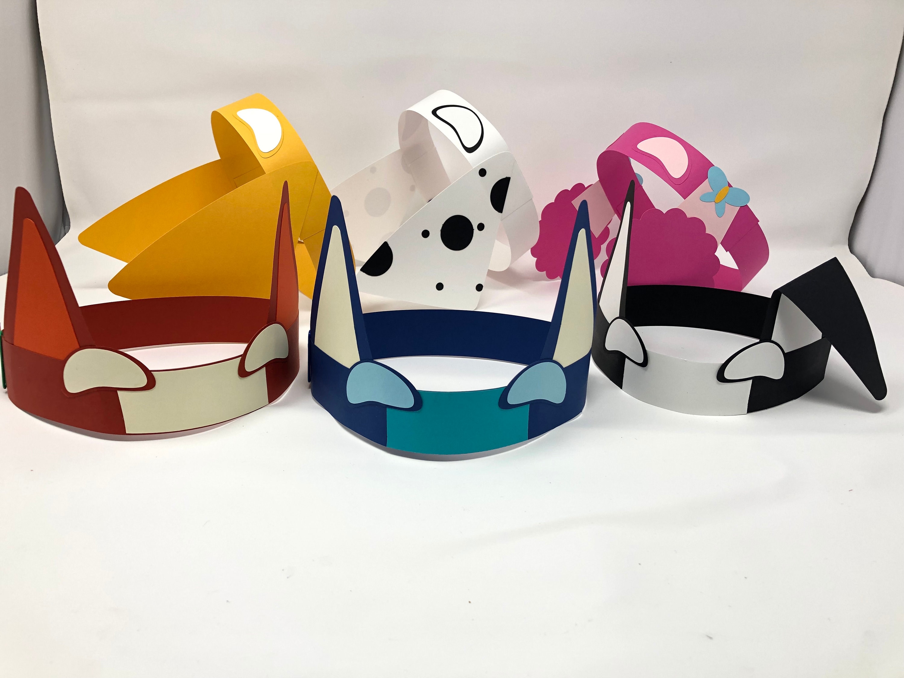 Bluey Party Ear Hats - Etsy