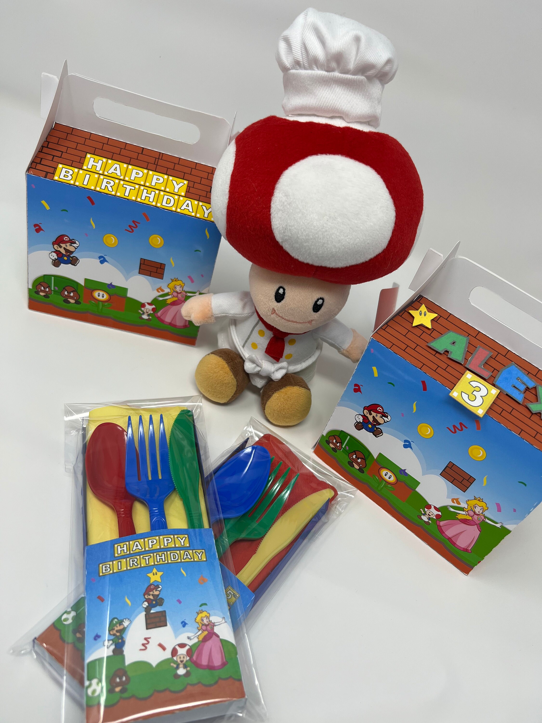 Super Mario Utensil Packets - Etsy
