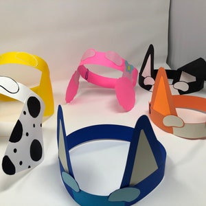 Bluey Party Ear Hats - Etsy