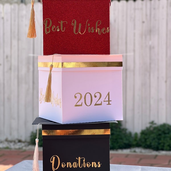 Graduation Cap Money Box for Party - Etsy
