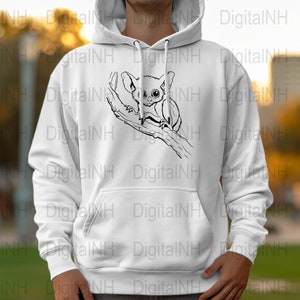 Cute Bush Baby SVG, Tarsier Svg, Eye Eye Svg, Adorable Wildlife Animal ...