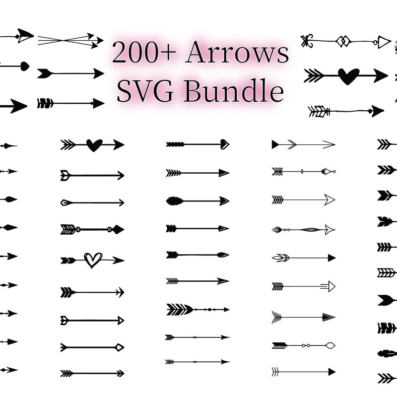 Cross Arrow Svg - Etsy