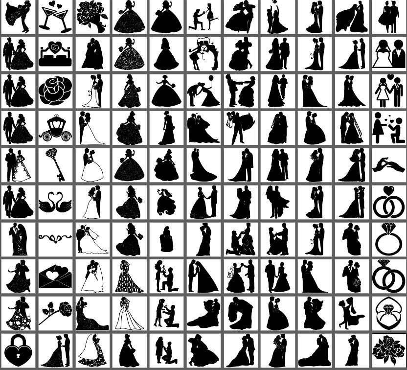 900 Wedding SVG Mega Bundle Wedding SVG Ring SVG Bride - Etsy UK