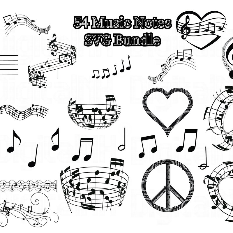 Music Svg - Etsy