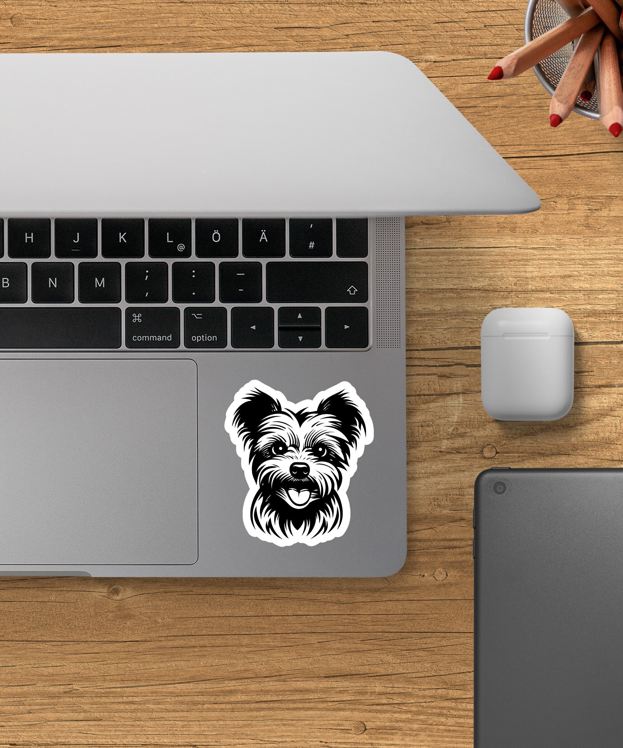 Yorkshire Terrier SVG, Cute Yorkie Dog Digital Download, Pet Portrait ...