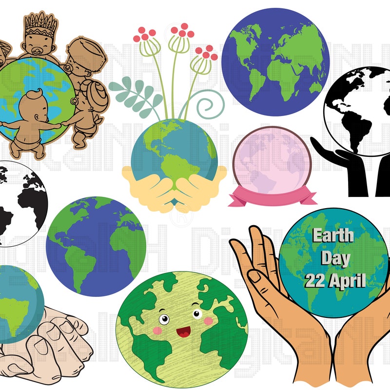 Earth Svg File - Etsy