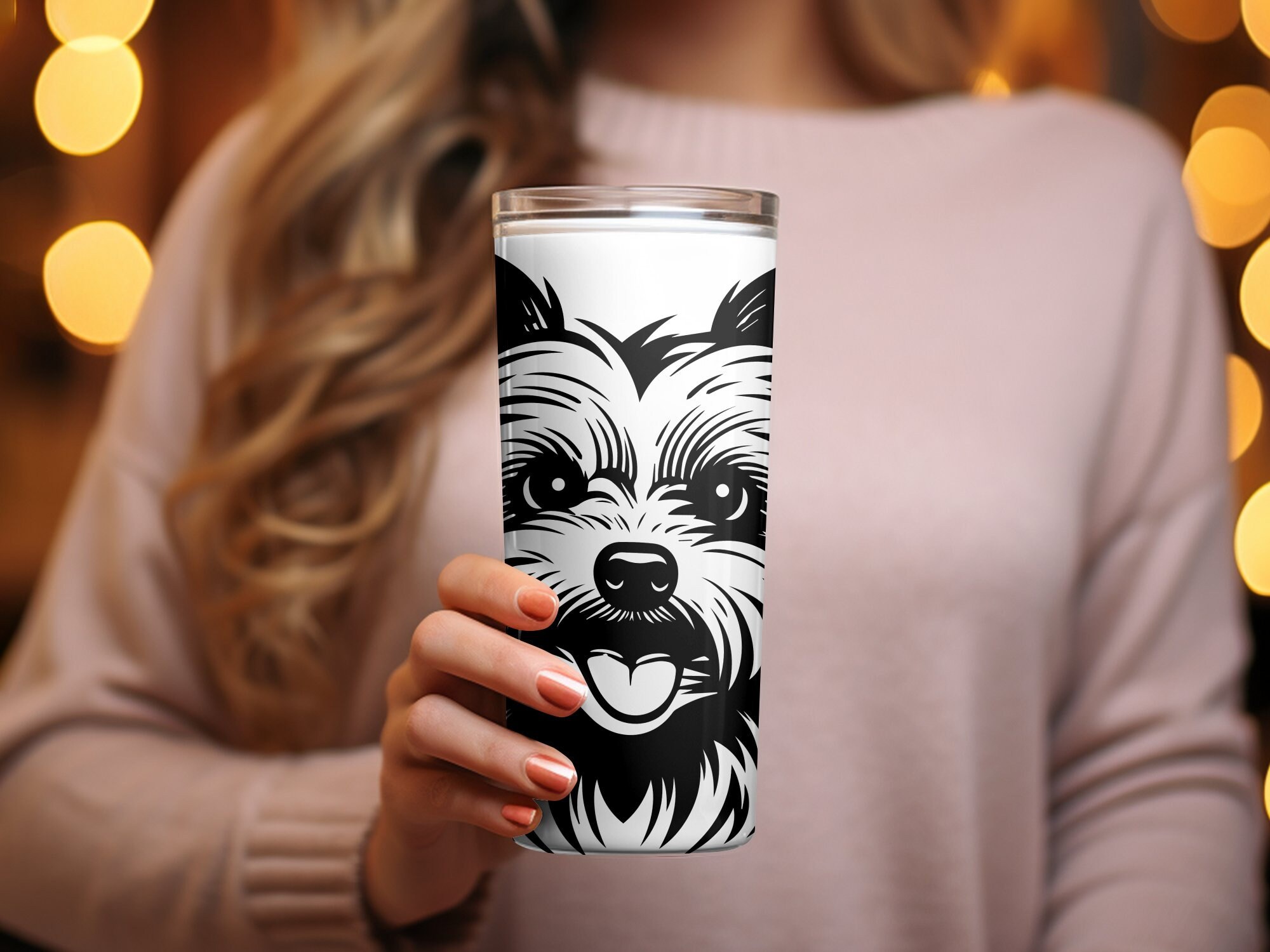 Yorkshire Terrier SVG, Cute Yorkie Dog Digital Download, Pet Portrait ...