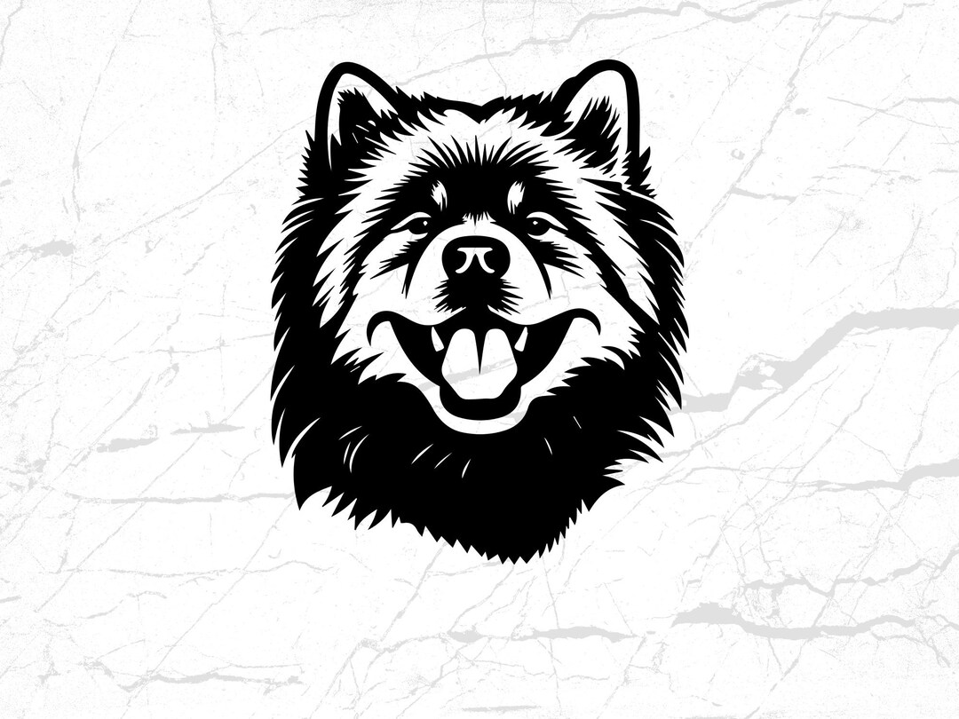 Smiling Dog SVG Cut File, Digital Download, Cute Animal PNG for Shirts ...