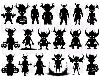 Devil SVG Bundle - Etsy