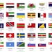 280+ Flags SVG Bundle, Flag PNG, World Flags SVG, Country Svg, Country ...