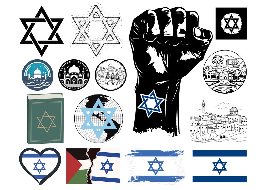 15 Israel SVG PNG Bundle, Israel Flag Svg, Flag SVG, Israel Quotes Svg ...