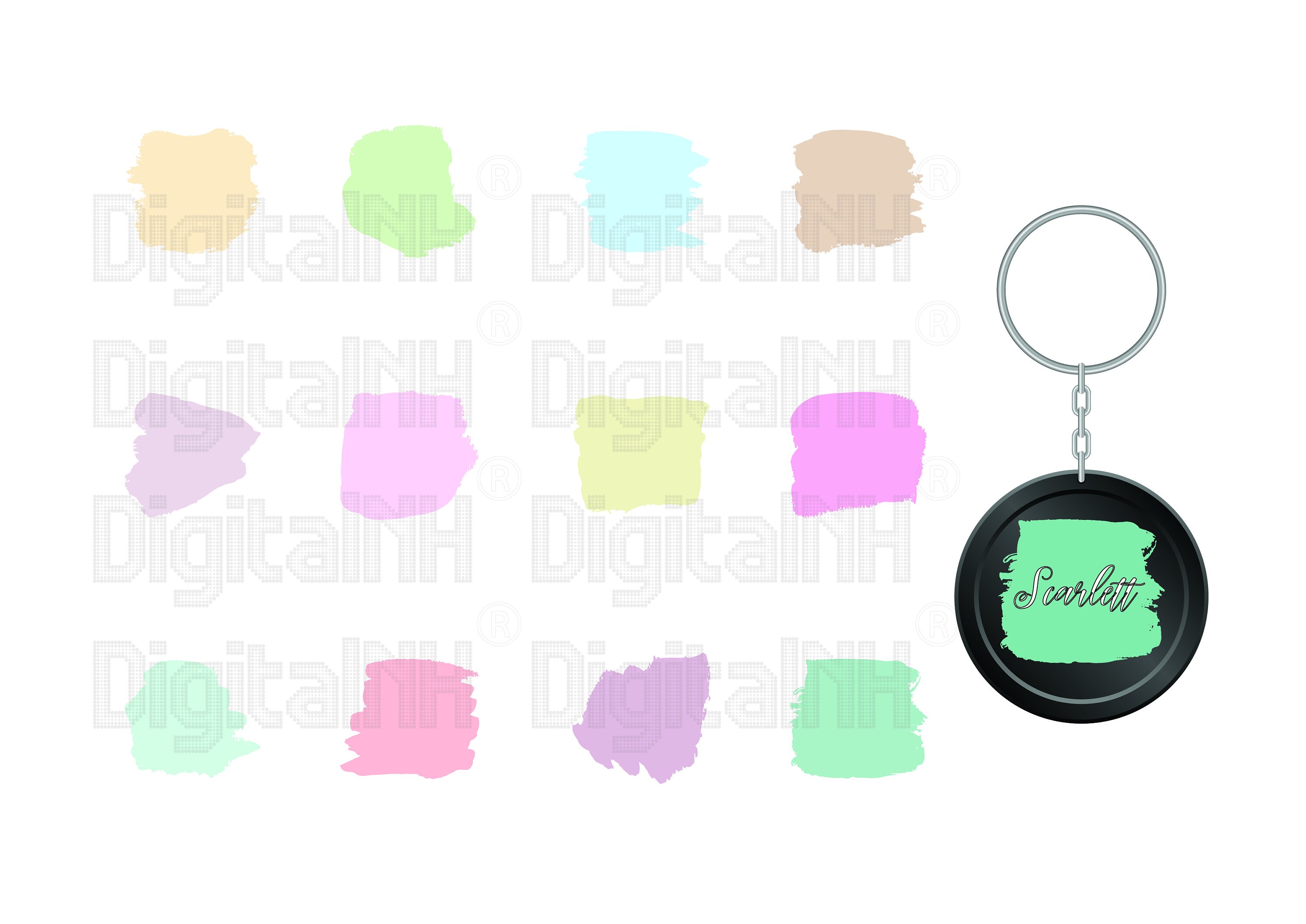 200 Keychain SVG Bundle Circle PATTERNS Svg Round KEYCHAIN - Etsy