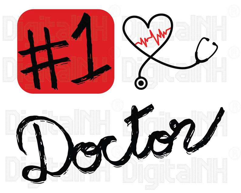 Nr 1 Doctor SVG Doctor SVG Doctor Quotes Doctor Handwritten - Etsy