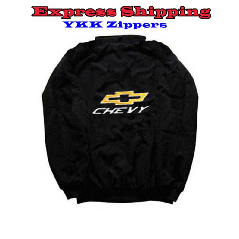Chevy Racing Jacket Black Racing Jacket Nascar Racing - Etsy