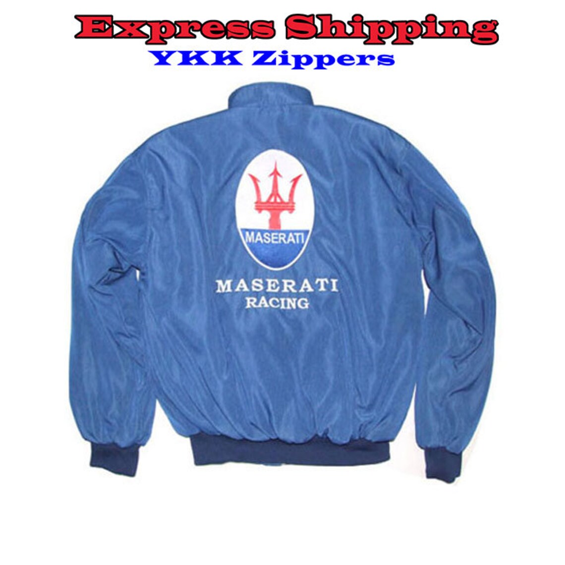 Maserati Racing Jacket Royal Blue NASCAR Jacket Vintage - Etsy