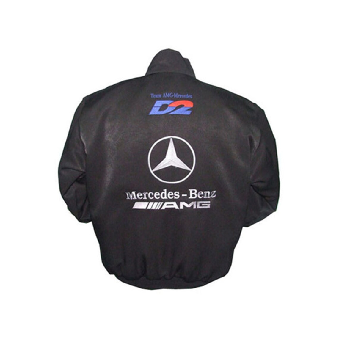 Mercedes Benz AMG Racing Jacket Black NASCAR Jacket - Etsy