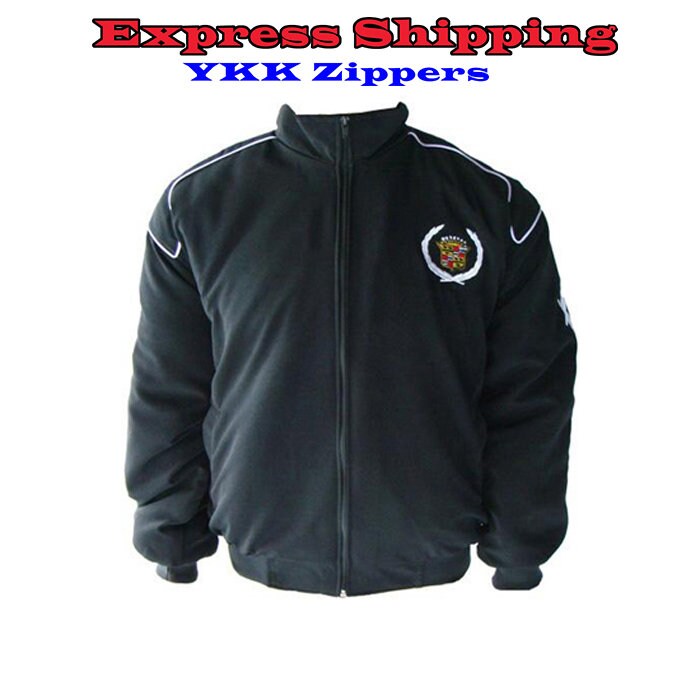 Cadillac BLACK Racing Jacket Nascar Racing Jacket Racing Jacket Men ...