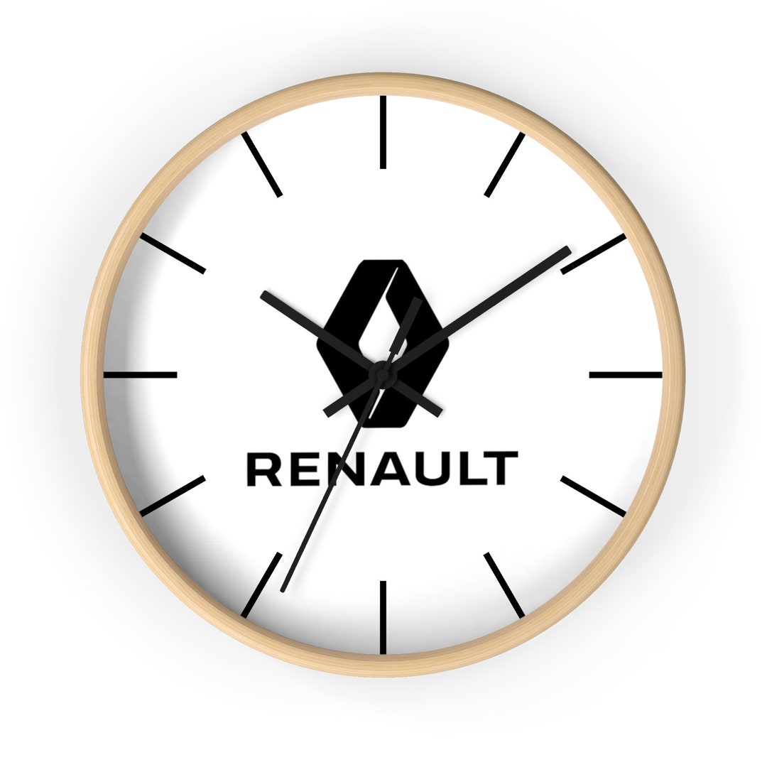 Renault Wall Clock Logo Wall Clock Custom Wall Clock - Etsy